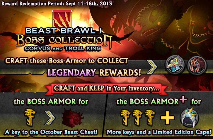 Beast Brawl I Boss Collection | Knights and Dragons Wiki | Fandom