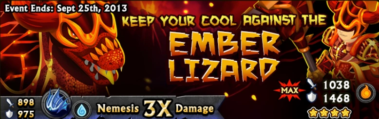 Ember Lizard | Knights and Dragons Wiki | Fandom