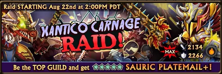 Xantico Raid | Knights and Dragons Wiki | Fandom