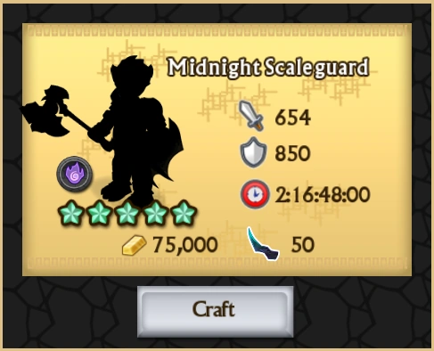 Midnight Scaleguard | Knights and Dragons Wiki | Fandom