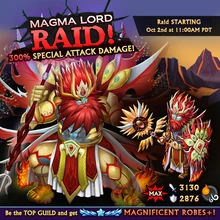 Magma Lord Raid | Knights and Dragons Wiki | Fandom