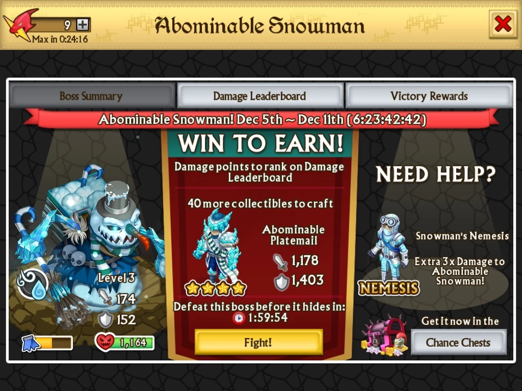 Snowman's Nemesis | Knights and Dragons Wiki | Fandom