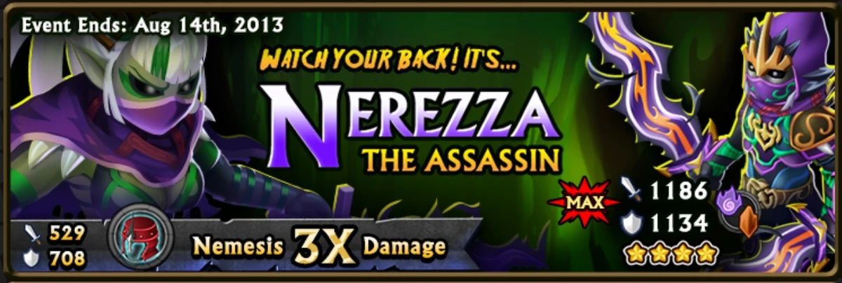 Nerezza the Assassin | Knights and Dragons Wiki | Fandom