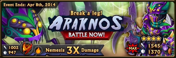 Araknos | Knights and Dragons Wiki | Fandom