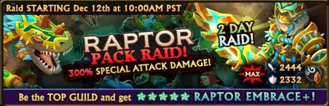 Raptor Raid | Knights and Dragons Wiki | Fandom