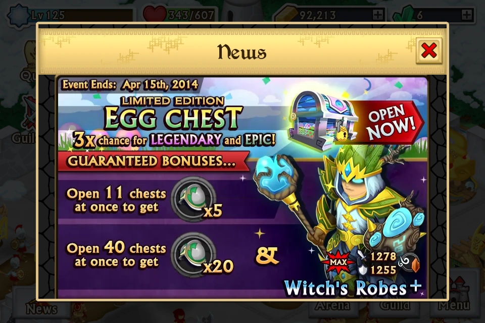 Egg Chest | Knights and Dragons Wiki | Fandom