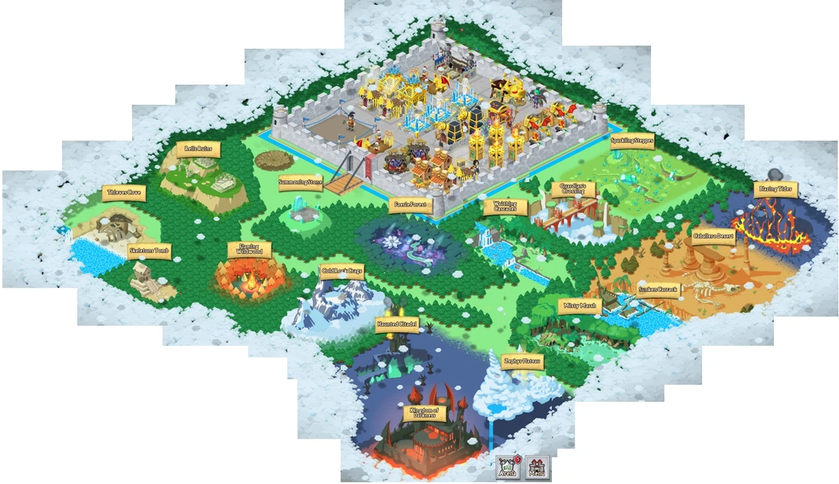 Boss Drop Locations | Knights and Dragons Wiki | Fandom