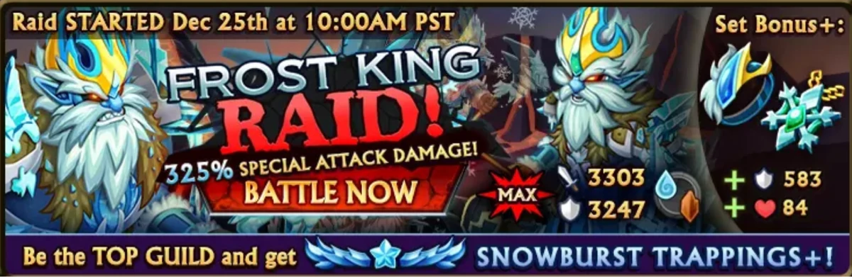 Frost King Raid | Knights and Dragons Wiki | Fandom