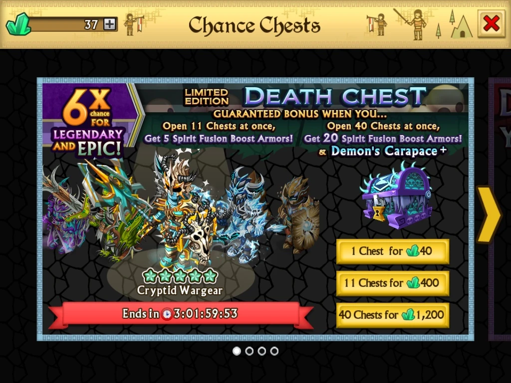 Death Chest | Knights and Dragons Wiki | Fandom