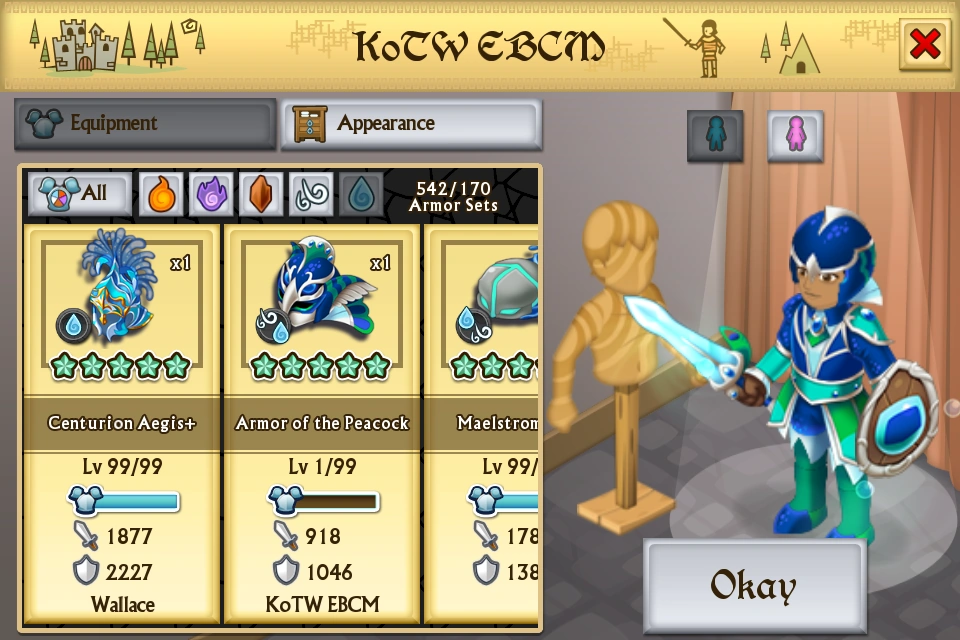 Armor of the Peacock | Knights and Dragons Wiki | Fandom