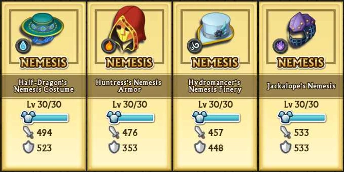 Huntress's Nemesis Armor | Knights and Dragons Wiki | Fandom