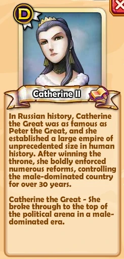 Catherine II | Knights of the Rose Wiki | Fandom