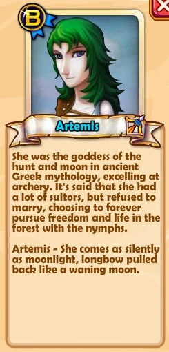 Artemis | Knights of the Rose Wiki | Fandom