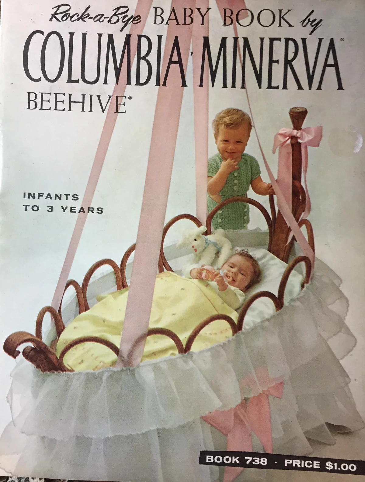 Columbia Minerva 738 Rock A Bye Baby Book | Knitting and Crochet ...