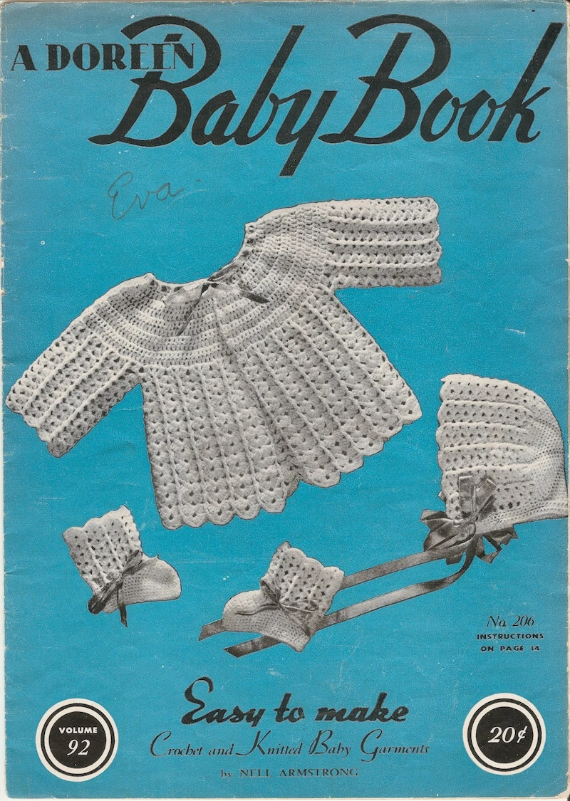 Doreen Baby Book Vol. 92, Easy to Make Crochet and Knitted Baby ...