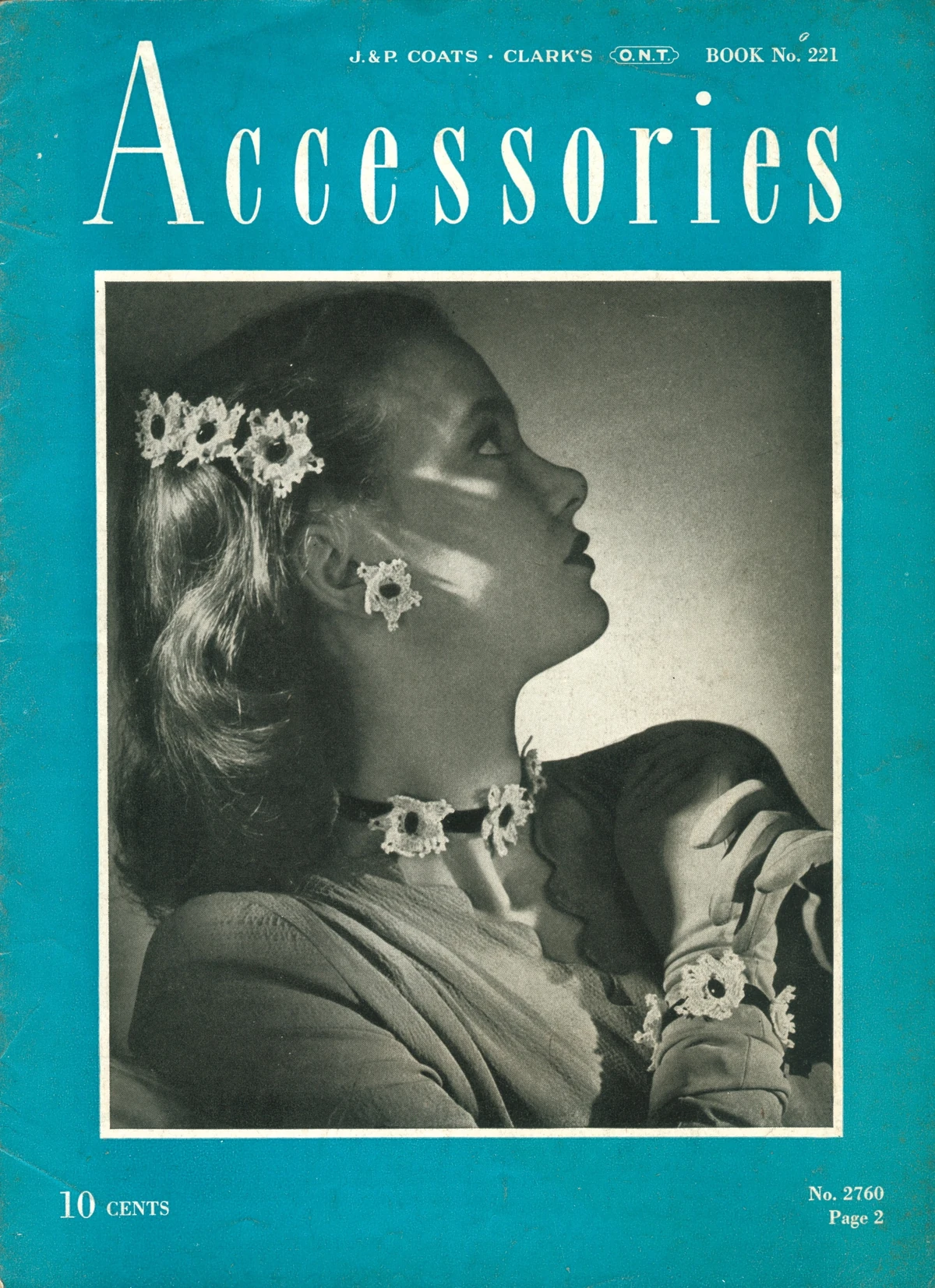 The Spool Cotton Company Book No. 221 Accessories | Knitting and ...