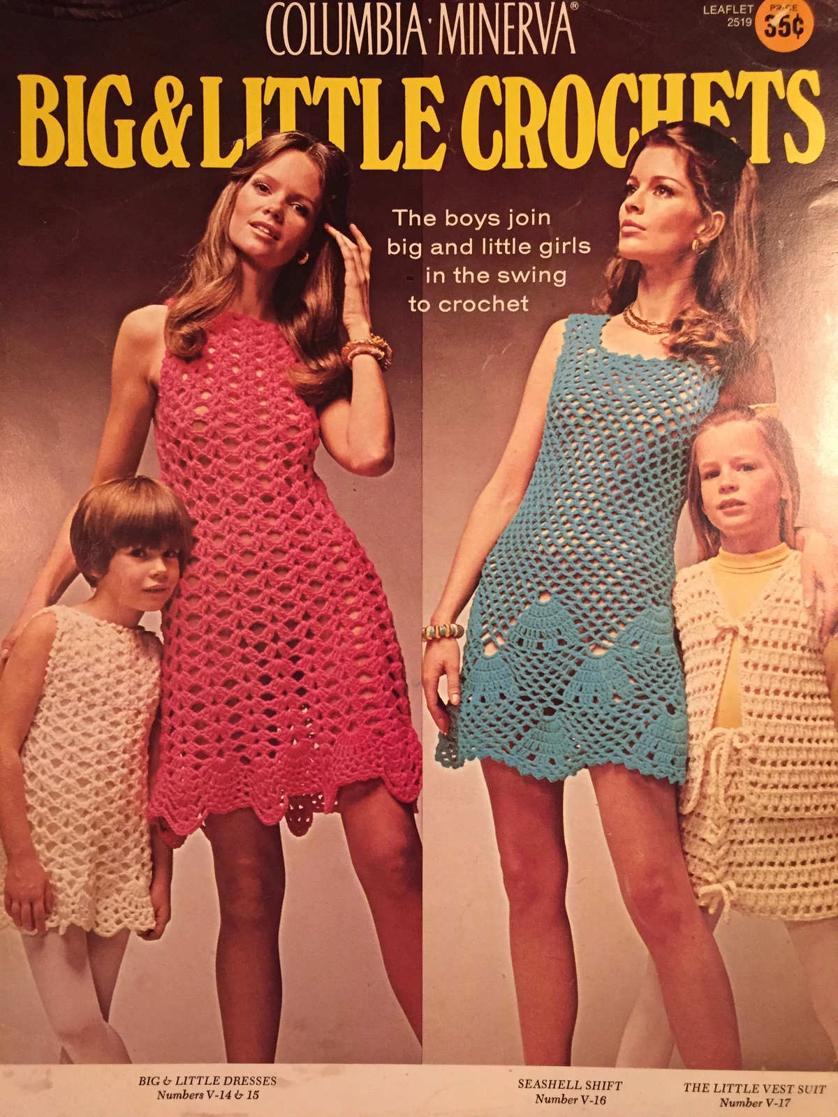 Columbia Minerva 2519 Big & Little Crochets | Knitting and Crochet ...