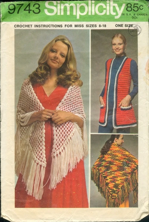 Simplicity 9743 | Knitting and Crochet Pattern Archive Wiki | Fandom