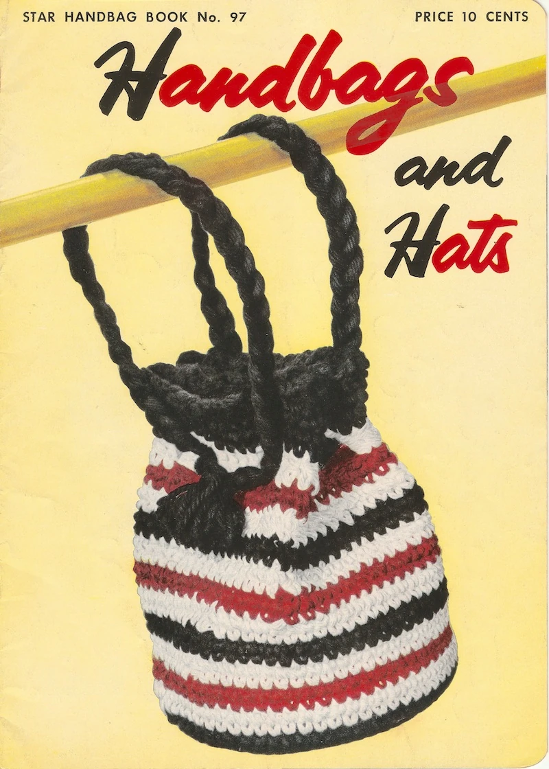 American Thread Company, Star Book 97, Handbags and Hats | Knitting and ...