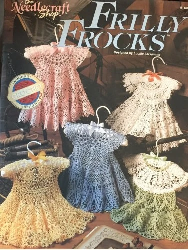 The Needlecraft Shop 911801 Frilly Frocks | Knitting and Crochet ...