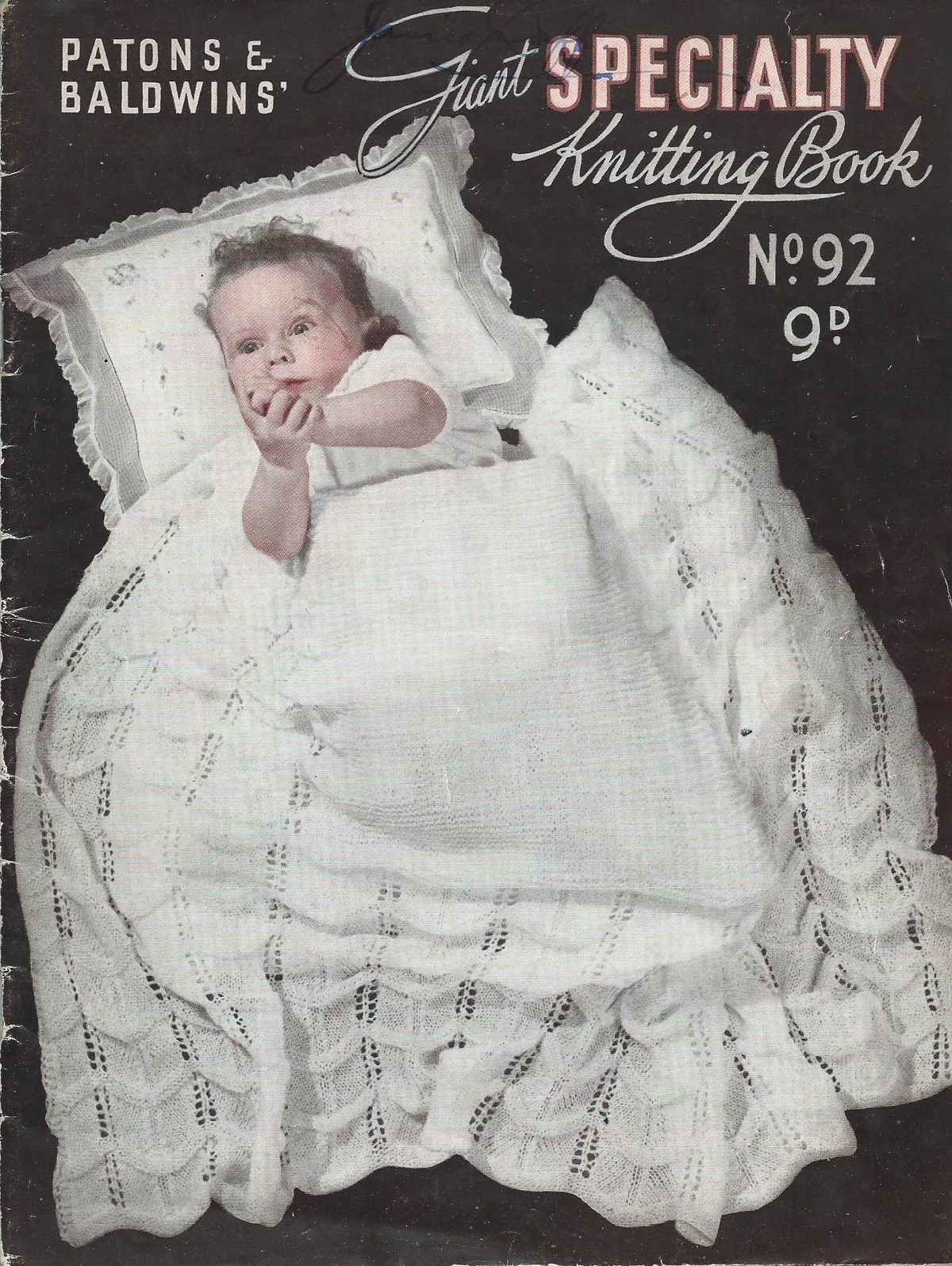 Patons and Baldwins Giant Specialty Knitting Book No.92 | Knitting and ...