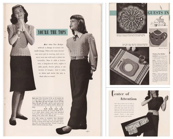 The Spool Cotton Company Book No. 233, Learn to Crochet | Knitting and ...