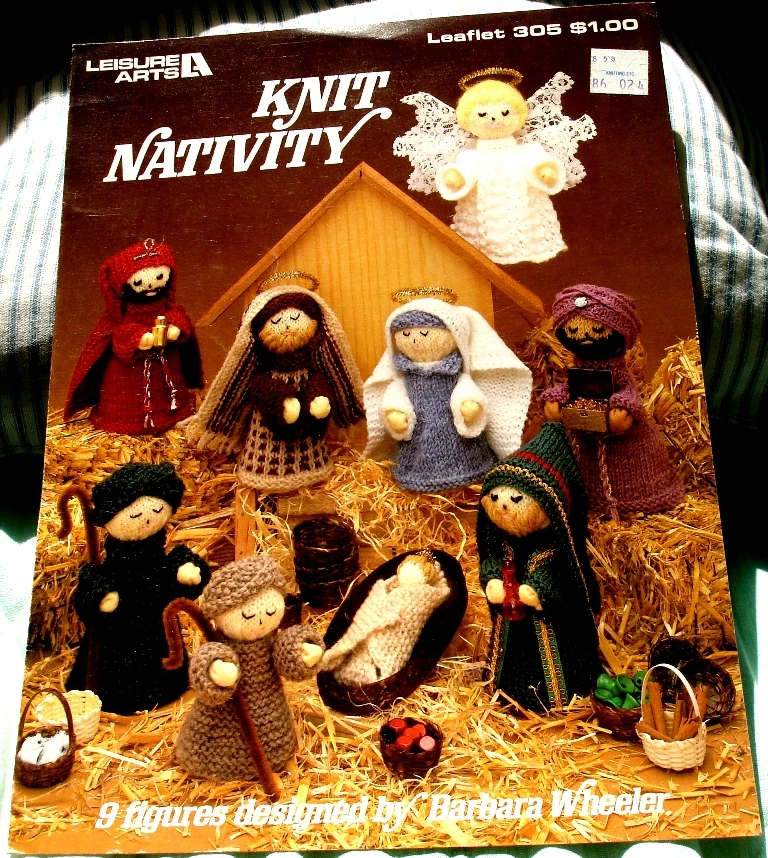 Knit Nativity Leaflet 305 | Knitting and Crochet Pattern Archive Wiki ...
