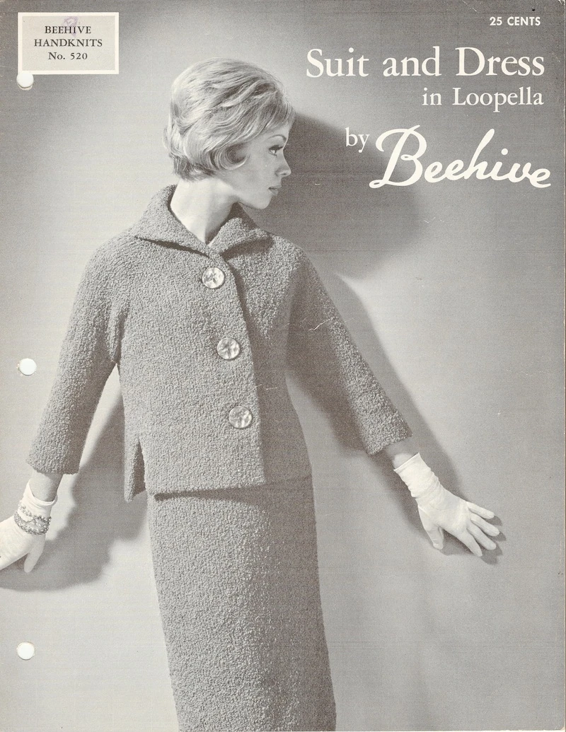Beehive Handknits No. 520 Suit and Dress in Loopella | Knitting and ...