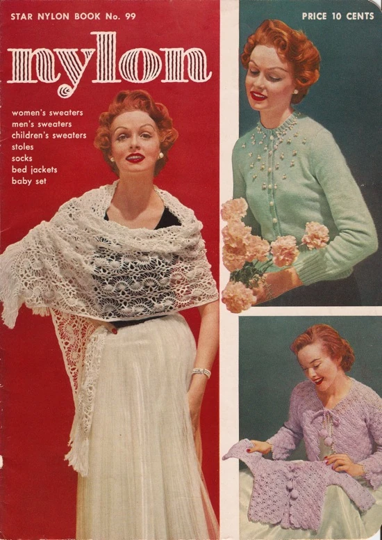 American Thread, Star Nylon Book No. 99 | Knitting and Crochet Pattern ...
