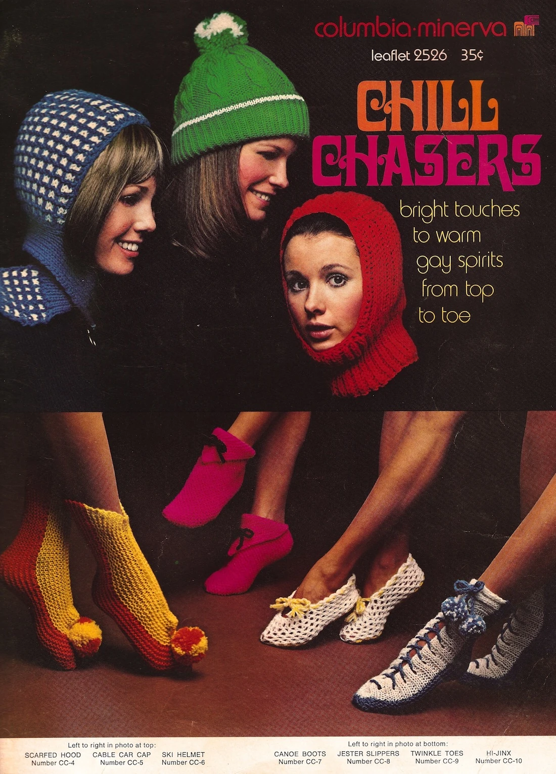 Columbia-Minerva Leaflet 2526 Chill Chasers | Knitting and Crochet ...