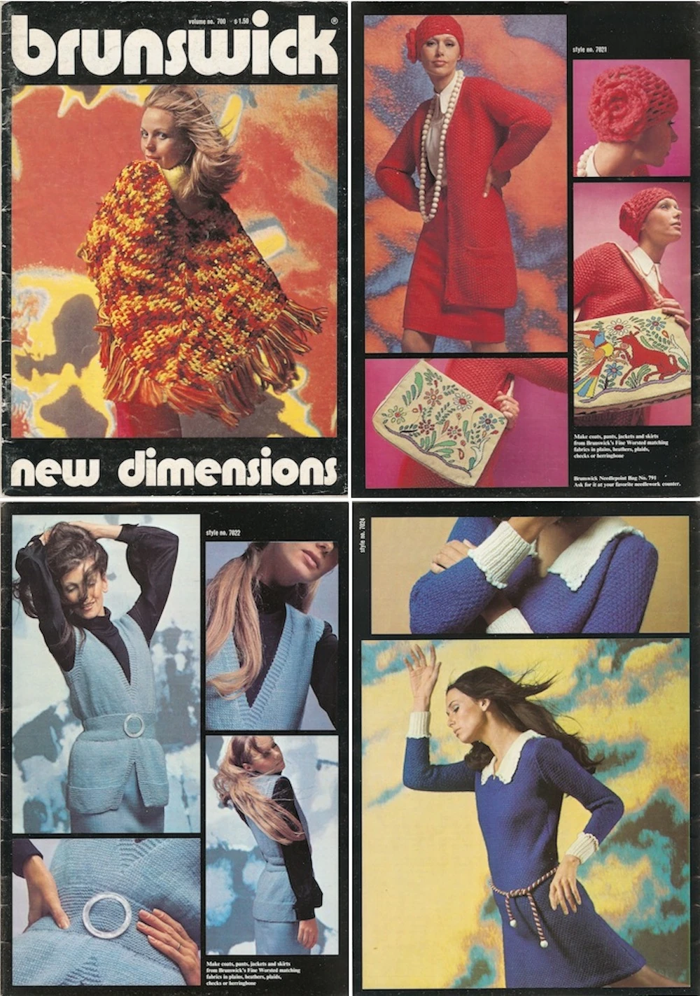 Brunswick Vol. 700 New Dimensions | Knitting and Crochet Pattern ...
