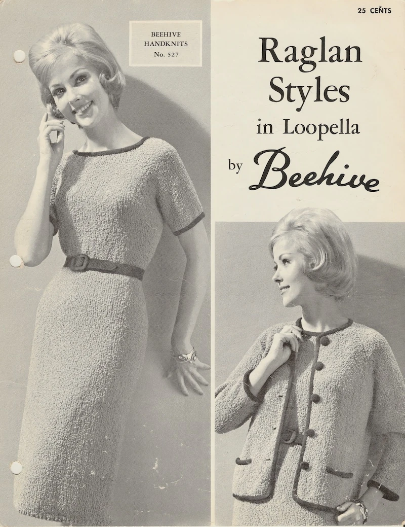Beehive Handknits No. 527 Raglan Styles in Loopella | Knitting and ...
