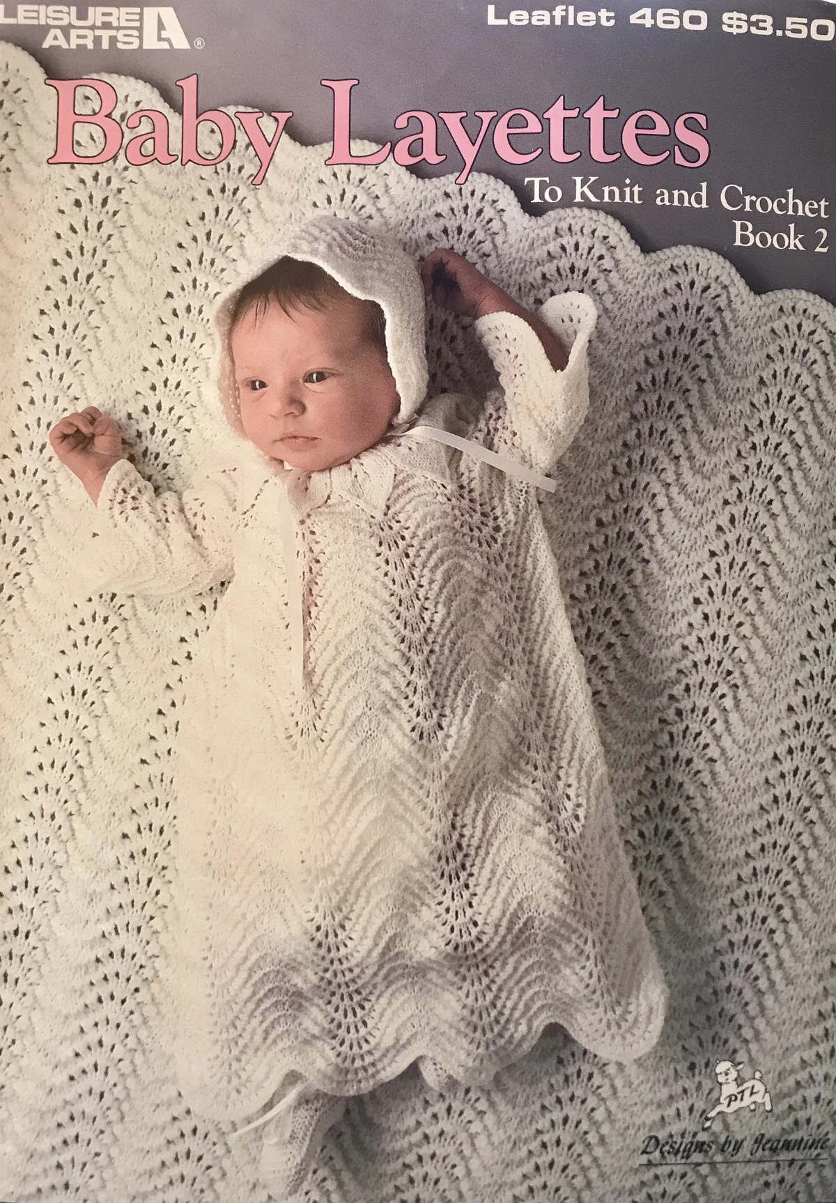 Leisure Arts 460 Baby Layettes to Knit and Crochet Book 2 | Knitting ...