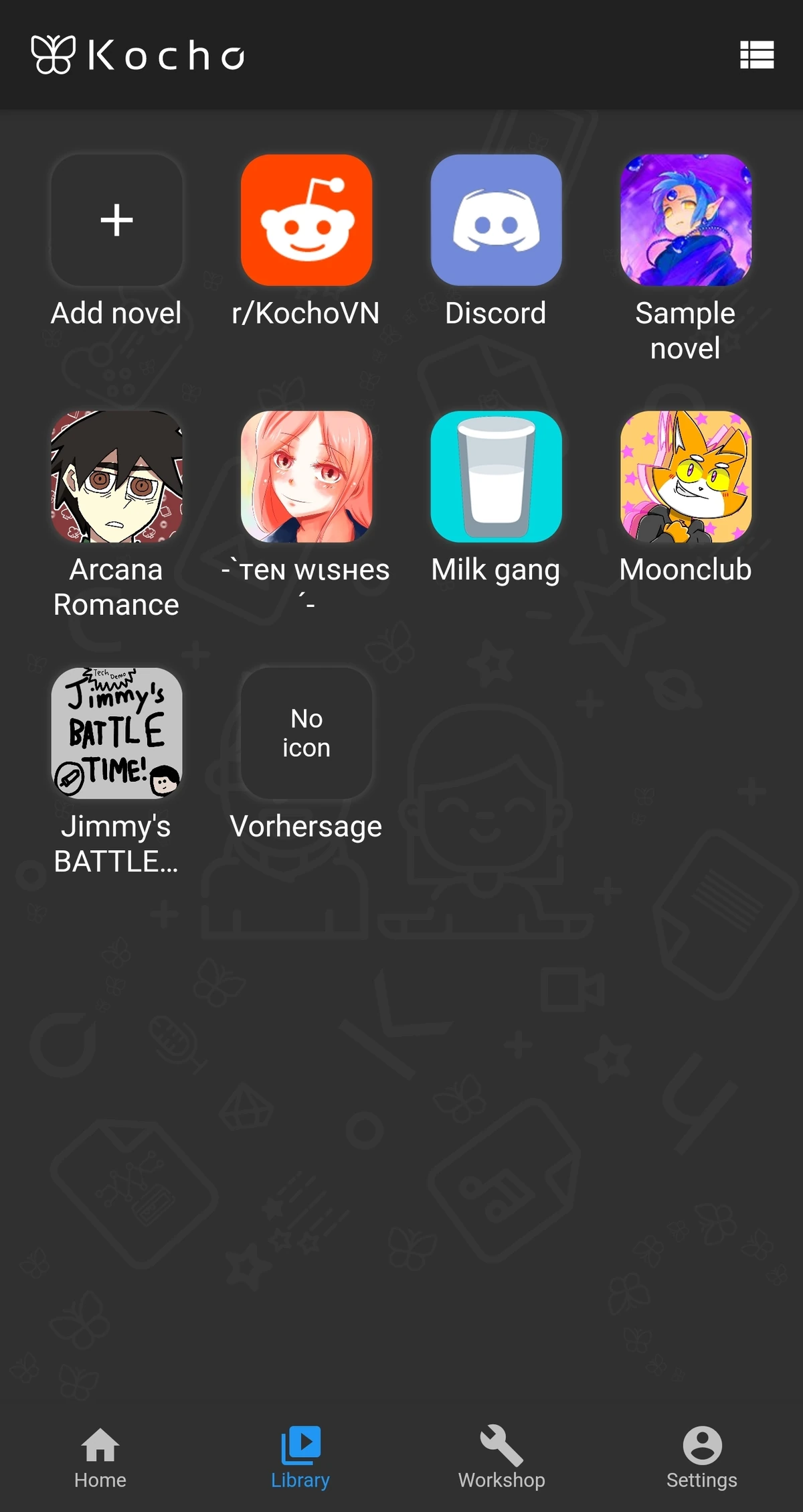 Library | KochoVN Wiki | Fandom