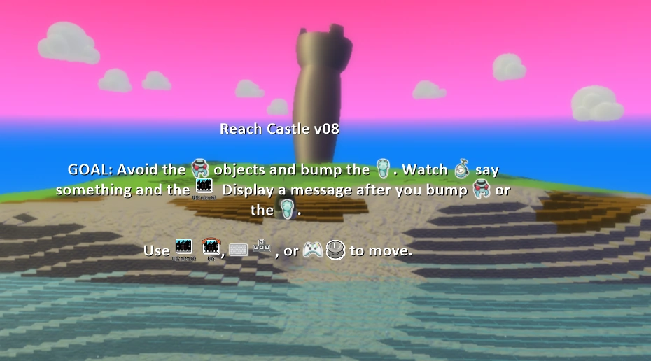 Start Game With | Kodu Game Lab Wiki | Fandom