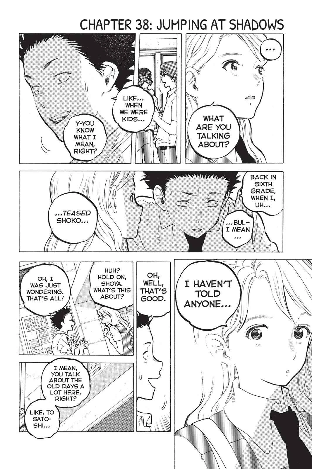 Chapter 38 | Koe no Katachi Wiki | Fandom