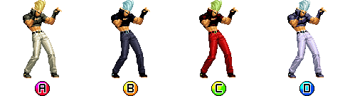 The King of Fighters 2002 Unlimited Match/Paletas de Color | The King ...