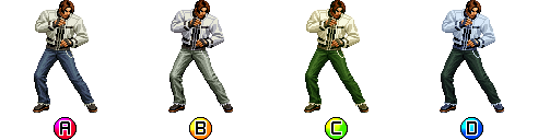 The King of Fighters 2002/Paletas de colores | The King of Fighters ...