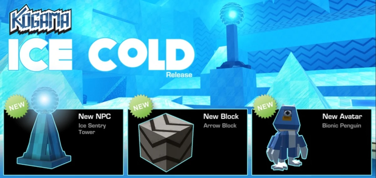 Ice Cold Release - Official Kogama Wiki