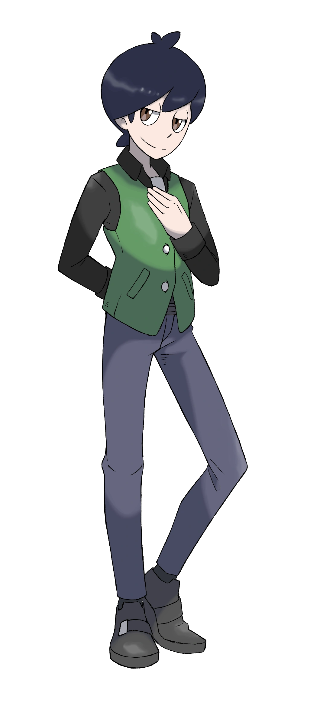 Omori Kitahara | Kokoro Echo's Pokémon Universe Wiki | Fandom