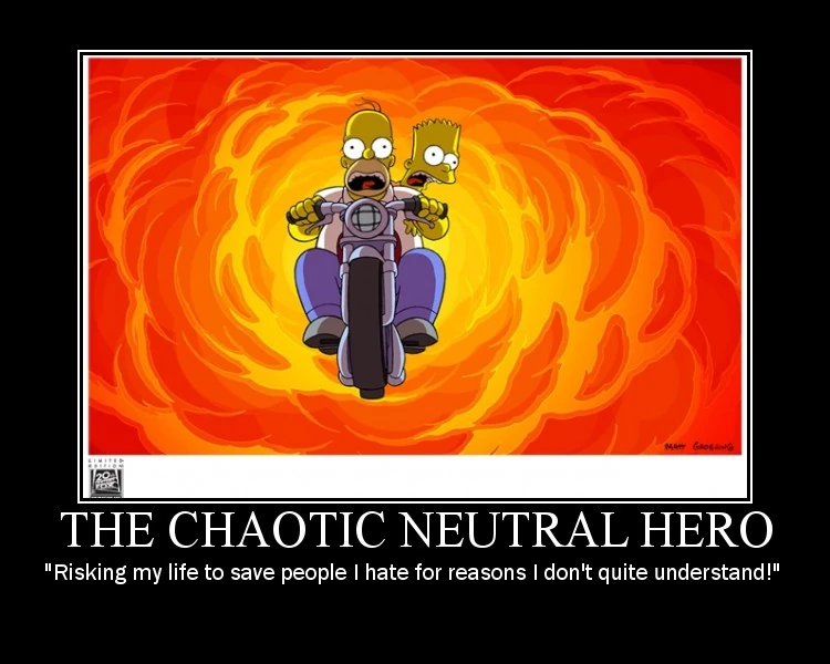 Chaotic Neutral (Pathfinder Alignment) | Snitchcat Wiki | Fandom
