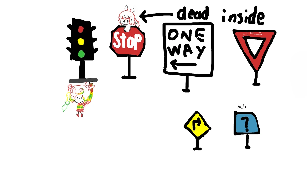 Traffic Signs | Lucy & Avery’s Canvas Gallery Wiki | Fandom
