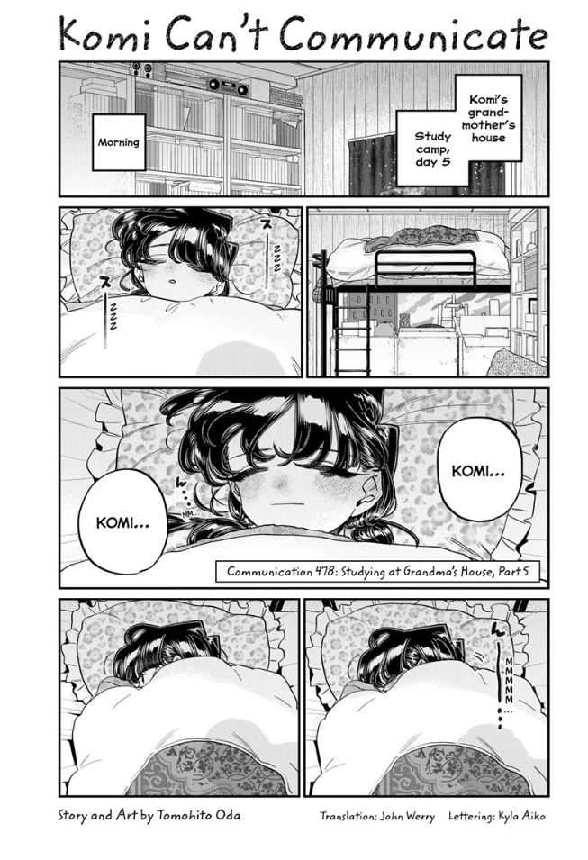 Chapter 478 | Komi-san wa Komyushou Desu Wiki | Fandom