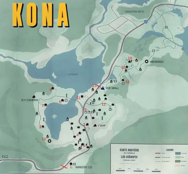 Map | KONA Wiki | Fandom