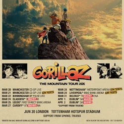 gorillaz tours