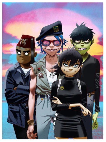 Gorillaz Names