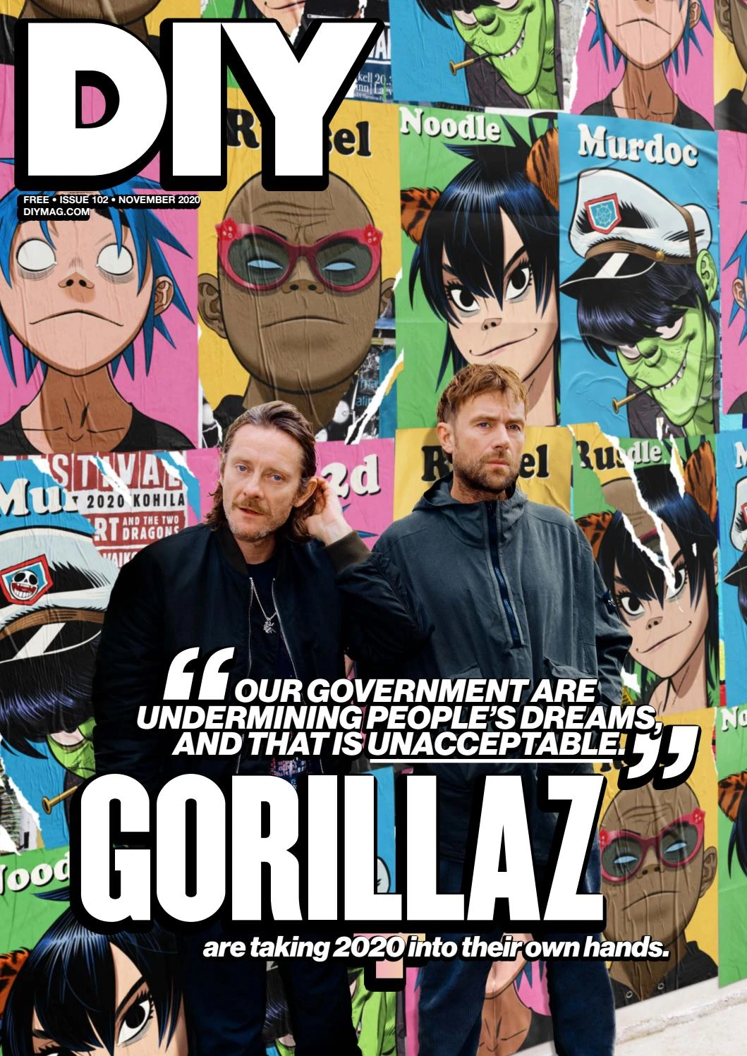 DIY Magazine | Gorillaz Wiki | Fandom