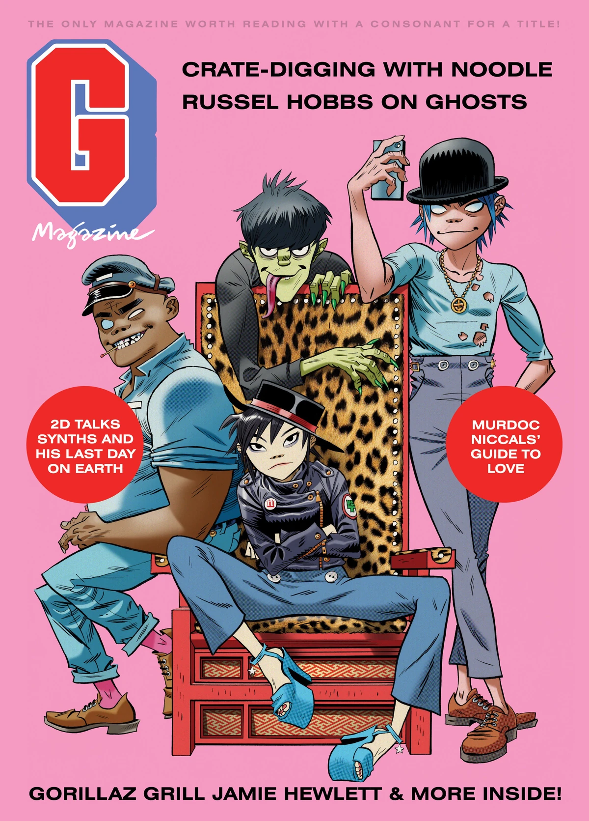G Magazine | Gorillaz Wiki | Fandom