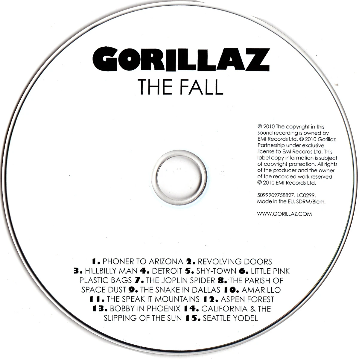 Gorillaz The Fall