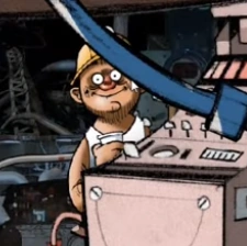 Dave The Engineer | Gorillaz Wiki | Fandom